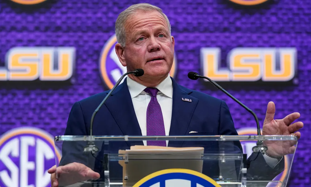 Official LSU News: LSU Football's Coach Brian Kelly Shares Positive ...